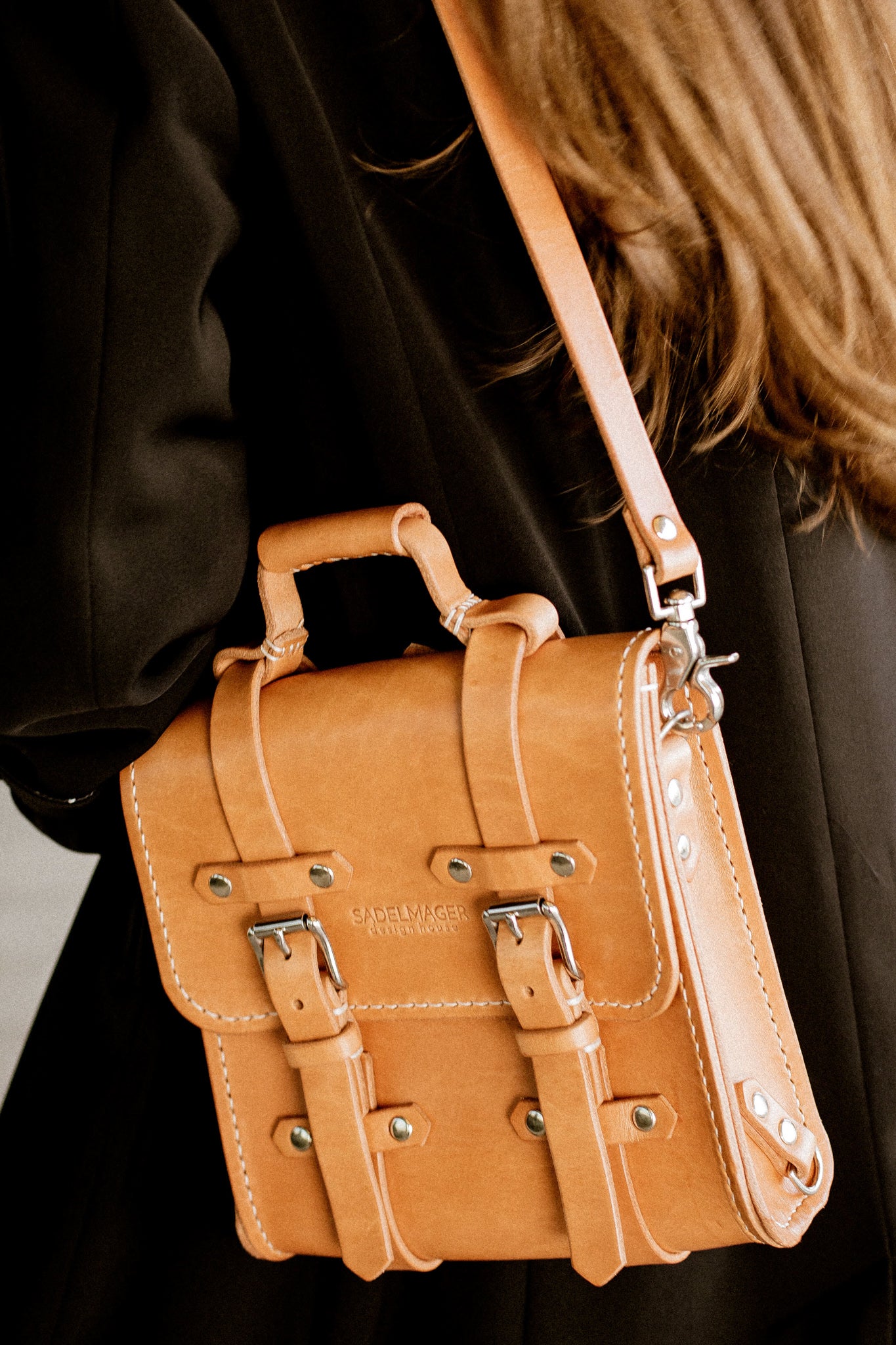 Campus Backpack | Sadelmager | Made in Canada Leather Bag – Sadelmager ...