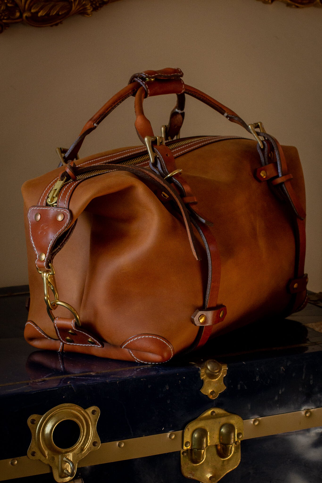 Galineers Cob Made in Canada Leather Duffel | Saddle Maker Bags ...