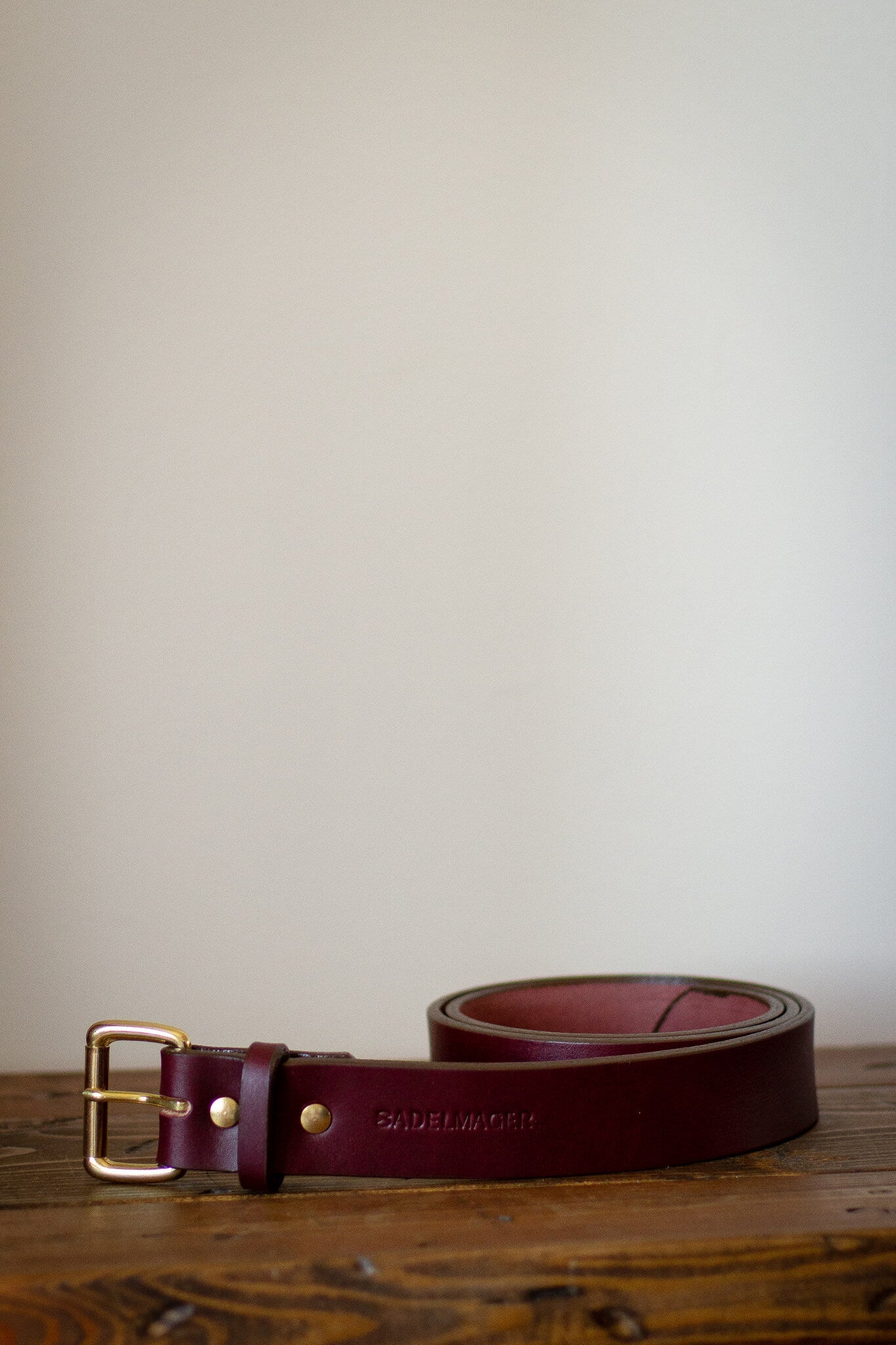 Fjord Leather Belt 1-1/2" | Sustainable Leather Shop Toronto ...