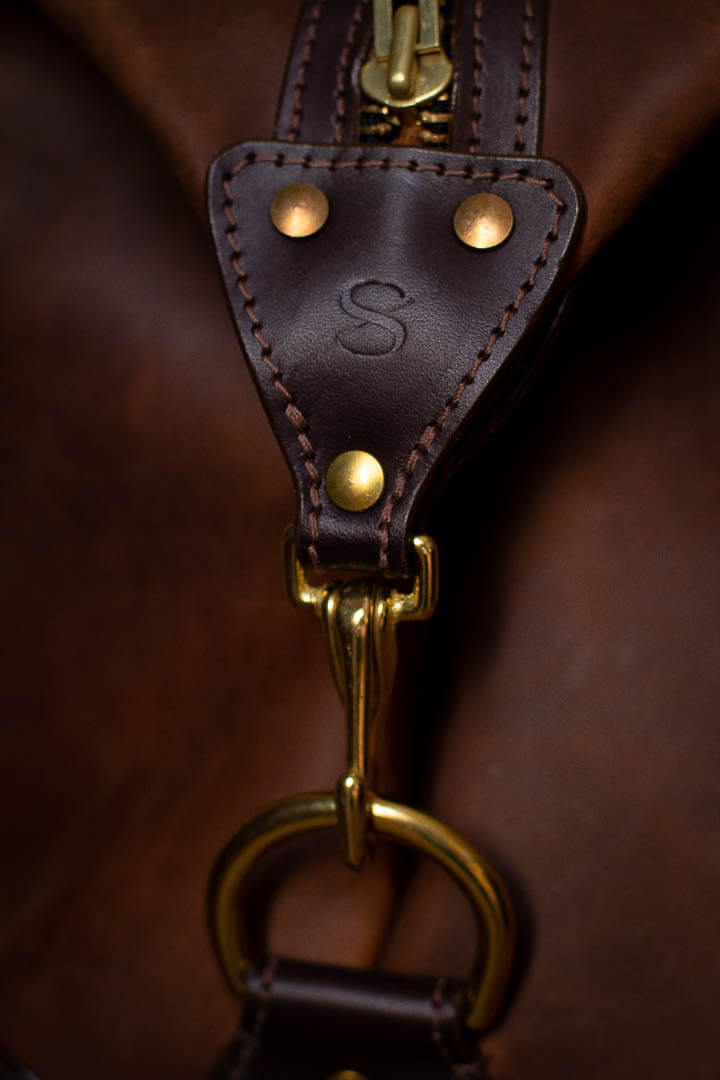 Galineers Cob Made in Canada Leather Duffel | Saddle Maker Bags ...