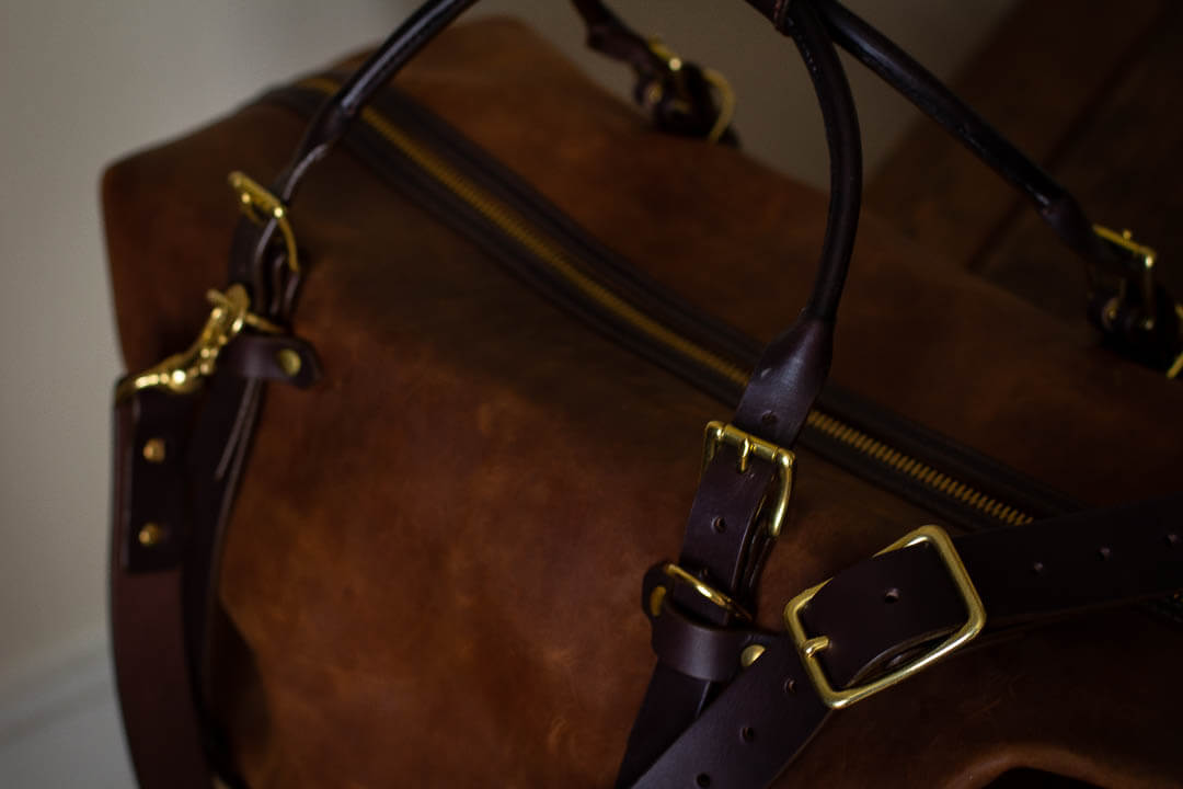 Galineers Cob Made in Canada Leather Duffel | Saddle Maker Bags ...